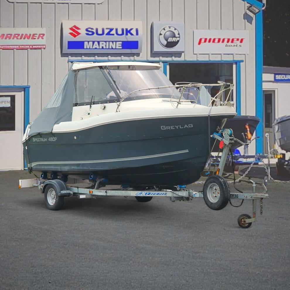 Used Spectrum 480 Pilothouse Boat with a Tohatsu 50hp for SALE | UK ...